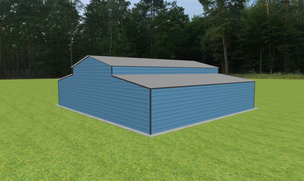 Three Tier Barn 20 x 40 x 12 - Ascential Metal Buildings